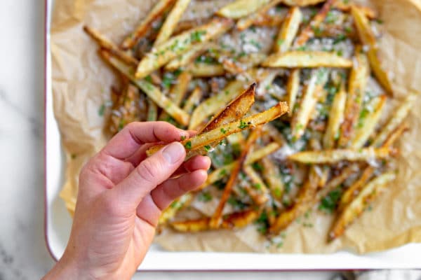 BEST Homemade Crispy Baked French Fries Recipe | From Scratch Fast