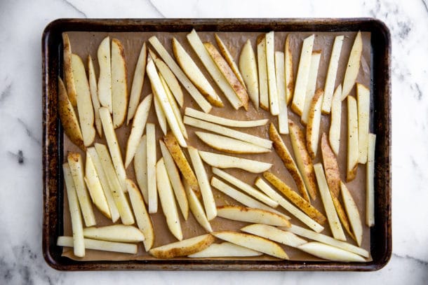 BEST Homemade Crispy Baked French Fries Recipe | From Scratch Fast