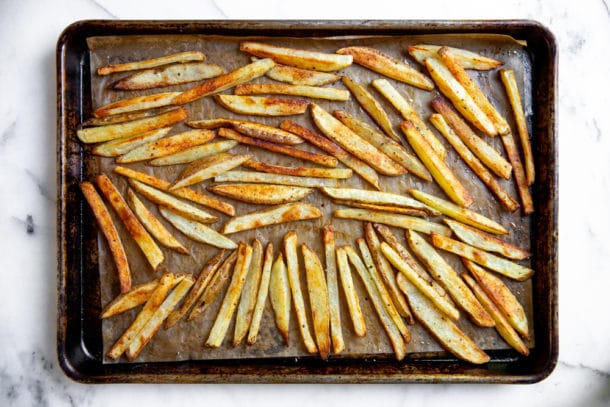 BEST Homemade Crispy Baked French Fries Recipe | From Scratch Fast