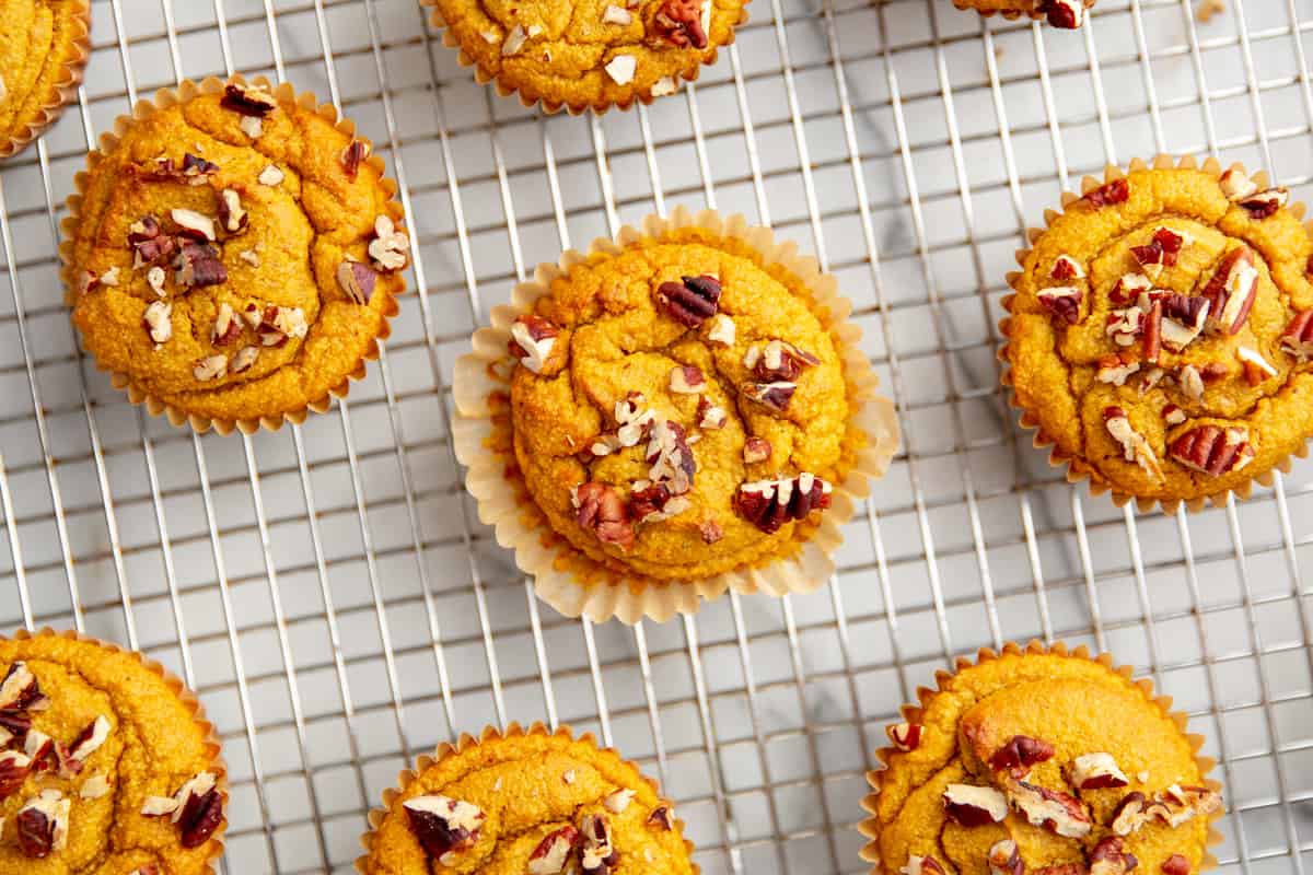 Gluten Free & Paleo Pumpkin Muffins | From Scratch Fast