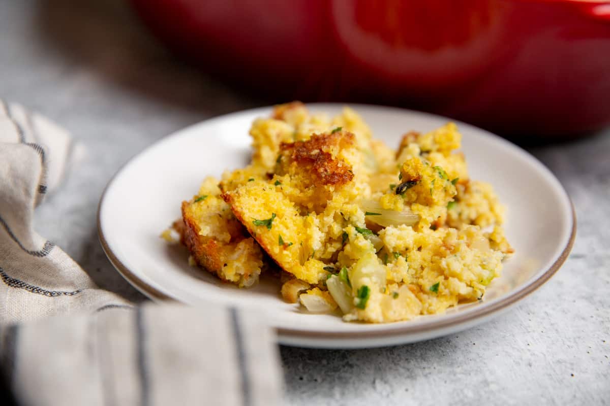 Best Cornbread Stuffing Recipe (Gluten Free!) | From Scratch Fast