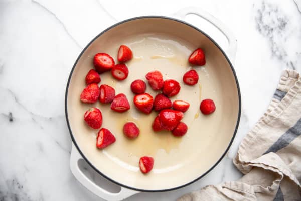 Easy Strawberry Sauce Recipe (Strawberry Compote) | From Scratch Fast