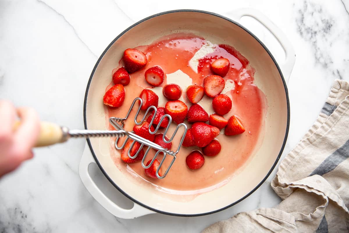 Easy Strawberry Sauce Recipe (Strawberry Compote) | From Scratch Fast