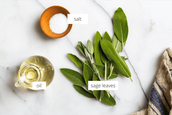 Fried Sage Leaves (and how to use them!) | From Scratch Fast