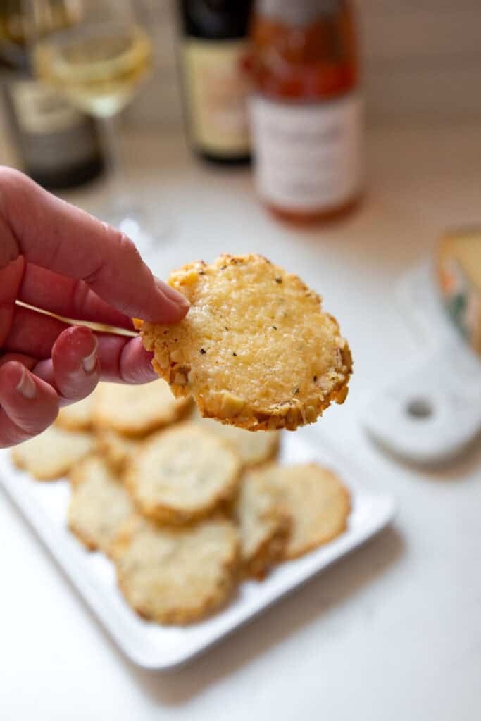 Simple & Crispy Cheese Wafers Recipe | From Scratch Fast