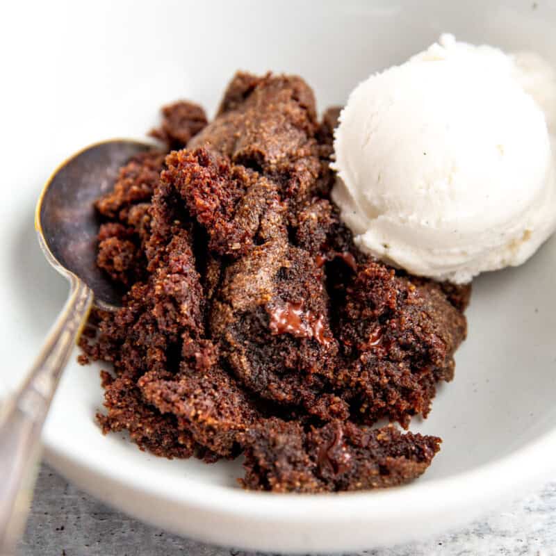 Easy Double Chocolate Spoon Cake Recipe (Grain-Free)