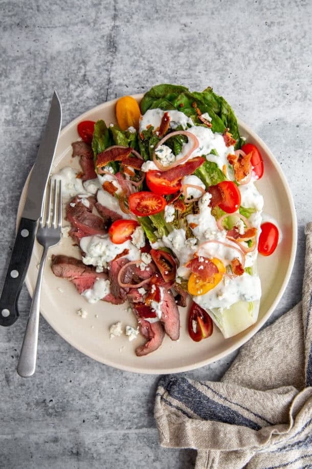 This Grilled Wedge Steak Salad Is My Go-To Summer Dinner